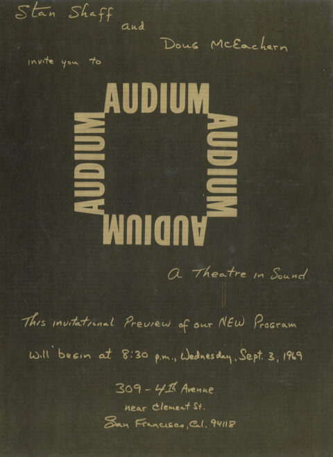The Archive: Audium V - Audium